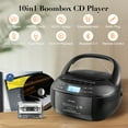 Sun & Moon Portable CD and Cassette Player, AM/FM Radio, Bluetooth ...