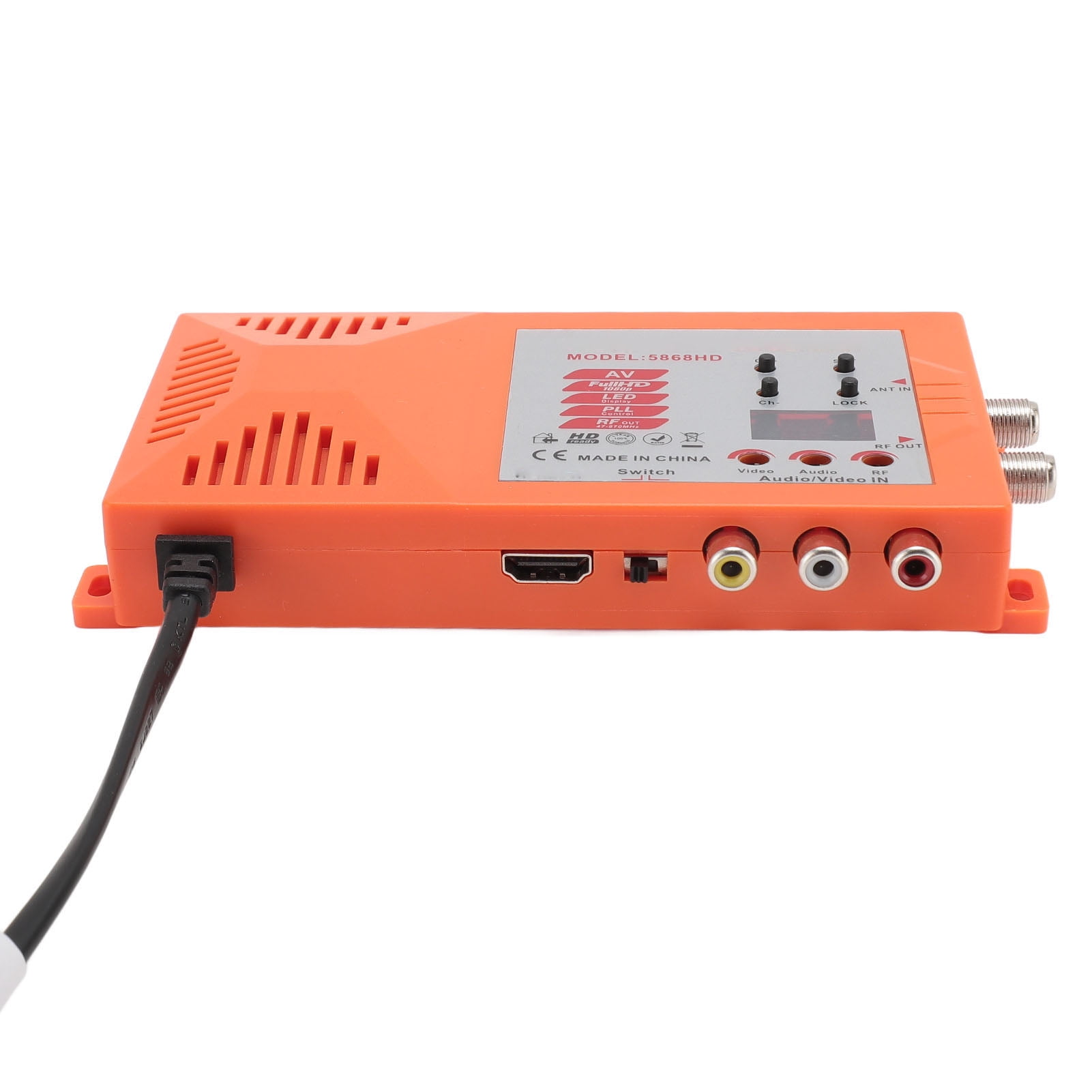 AV Al Modulador De RF, Antena Entrada Y Fuera De La Interfaz Multimedia ...