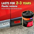 Black Car Scratch Remover Plastic Rubber Restorer Long Lasting Tire ...
