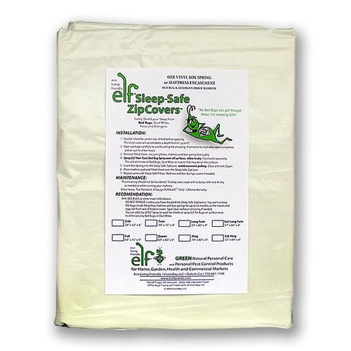 Sleep Safe ZipCover 6-Gauge Vinyl Box Spring/Mattress Protector ...