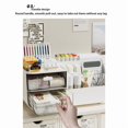 1Pcs Desktop Storage Box Cosmetics Organizer with Drawers Pen Holder ...