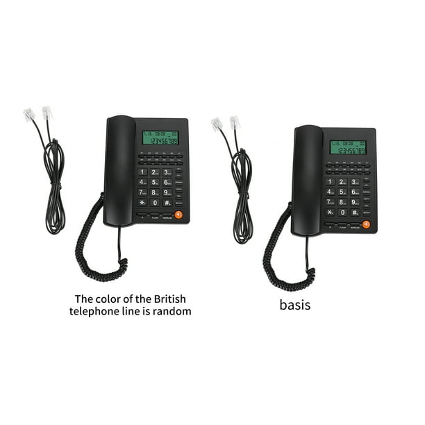 Landline Telephone Traditional Style Keypad Telephone Wired Household ...