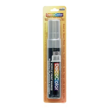 Uchida DecoColor Acrylic Paint Marker, Chisel, Brown - Walmart.com