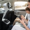 3-in-1 Car Backseat Charging Station 360° Rotating Headrest Mount ...