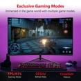 Z-EDGE UG27Q 27-Inch Curved Gaming Monitor, 165Hz(DP), 144Hz(HDMI), 1ms, 2K, HDMI DP - Walmart.com