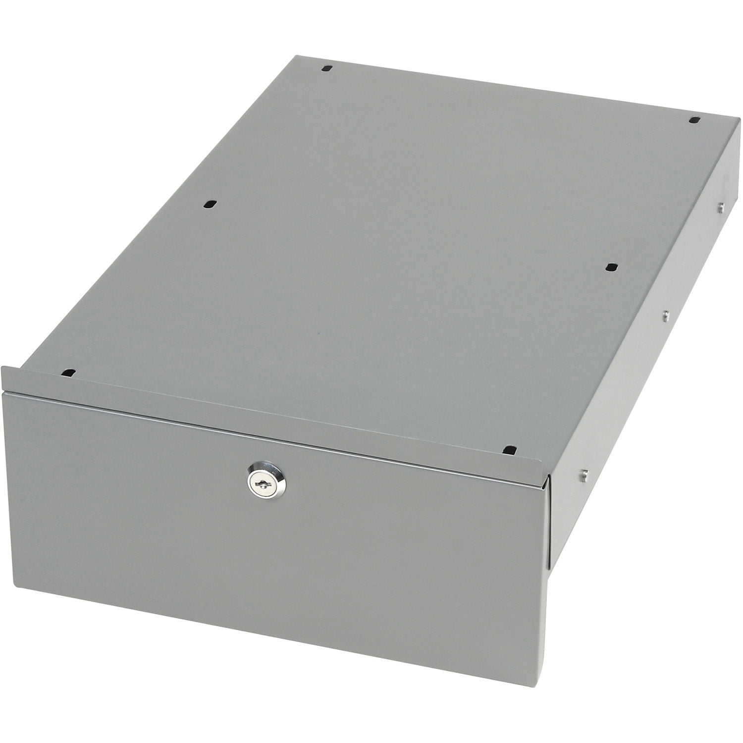 Locking Steel Drawer with Divider for Plastic or Steel Carts, 10-3/4"W ...