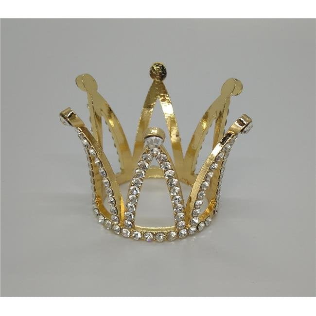 12 inch Miniature handmade blown glass crown-Miniature doll crown for ...