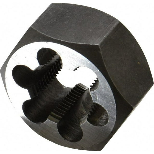 M22x1.50 Metric Fine Thread, 1-5/8" Hex Rethreading Die Carbon Steel, 7 ...