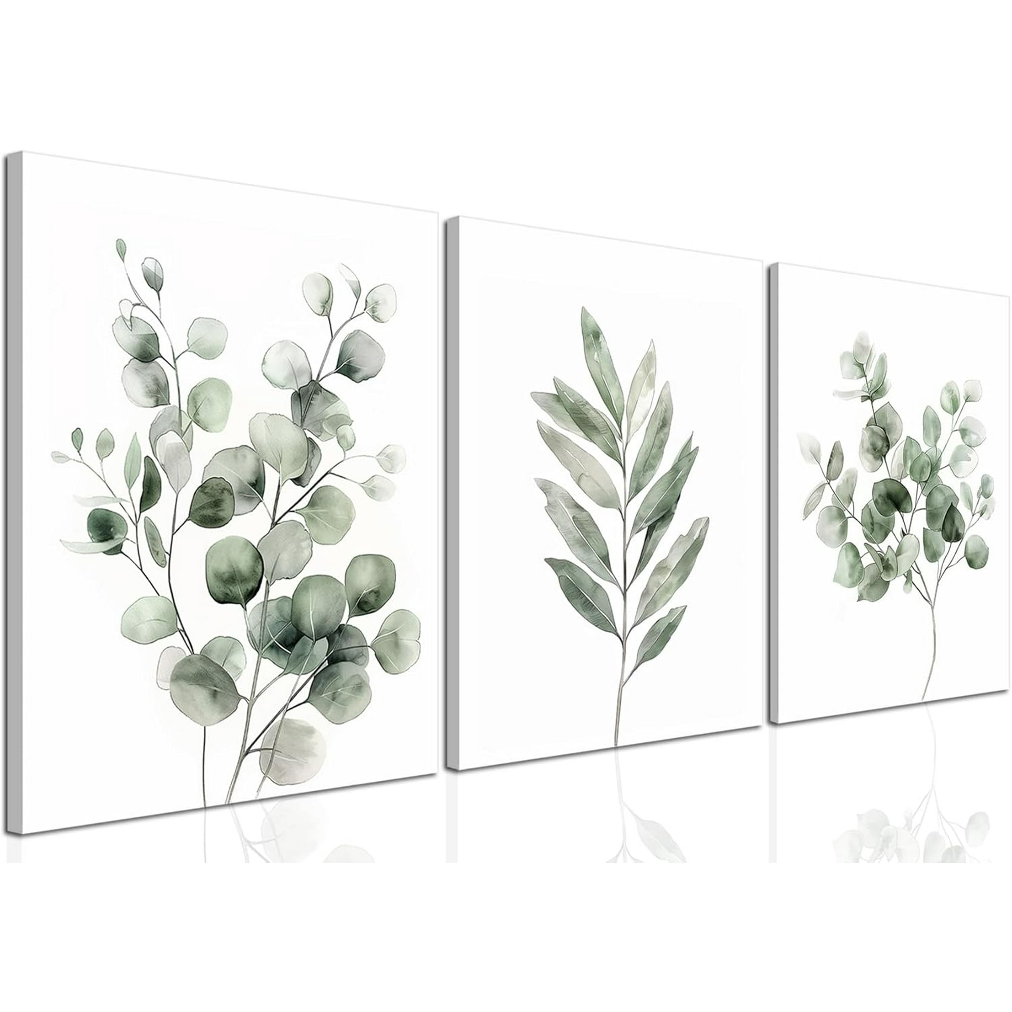 Click here for 51 Media Sage Green Botanical Canvas Wall Art Post... prices