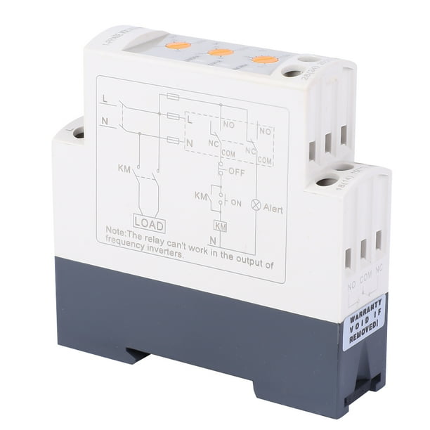 Voltage Protector, 220VAC SVR-220W Overvoltage Protector, With 3 ...