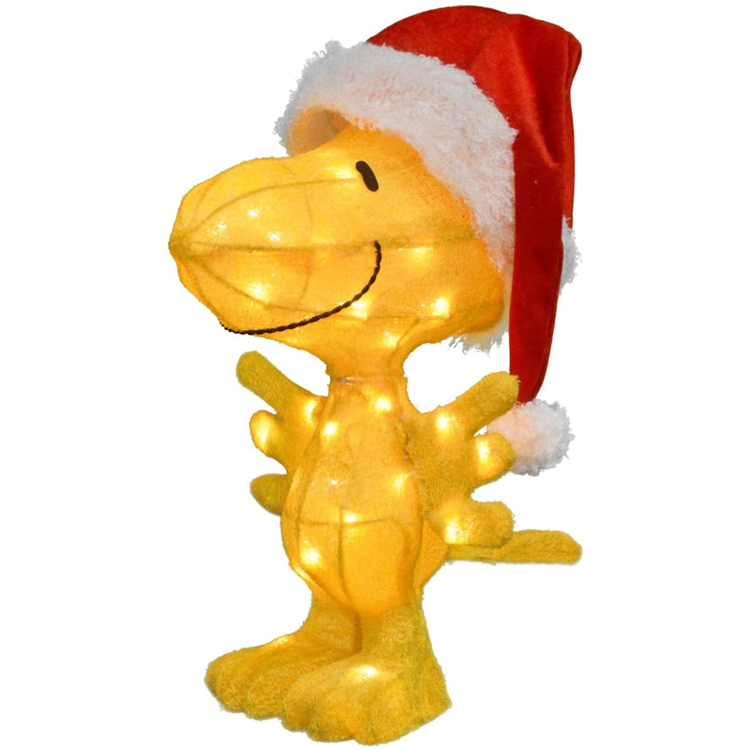 Click here for Productworks Peanuts 22 Woodstock Santa Hat Prelit... prices