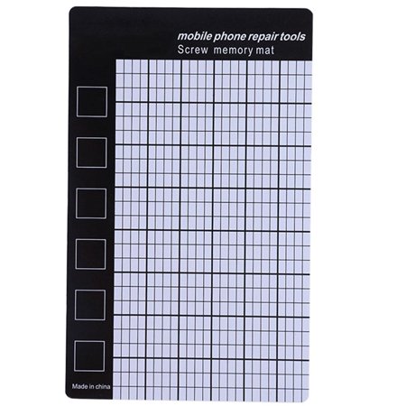 TB&W 145x90mm Magnetic Screw Mat Memory Chart Work Pad Mobile Phone ...