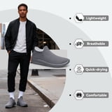 ADQ Men's Slip on Casual Shoes Comfort Sneakers Lightweight Walking ...