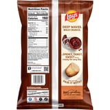 Lay's Wavy Hickory BBQ Flavored Potato Chips, 7.5 oz Bag - Walmart.com