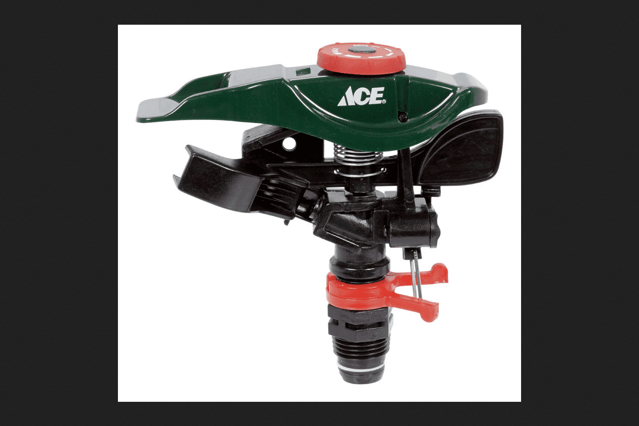 Ace Plastic Impulse Sprinkler 5800 sq. ft. - Walmart.com