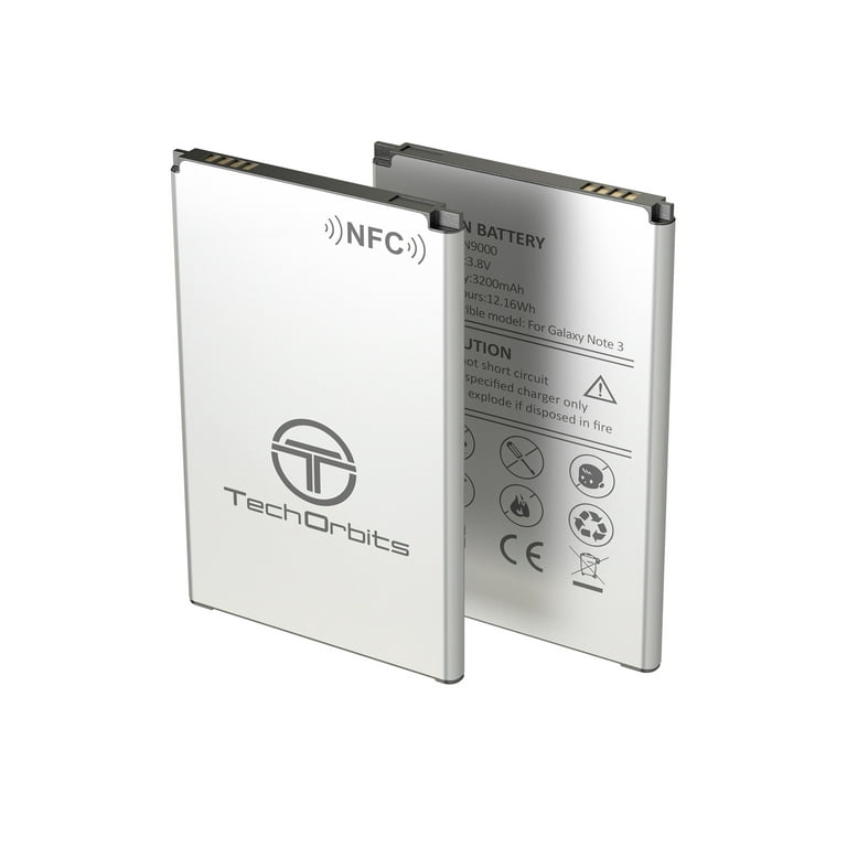 Samsung Note 3 Battery Size