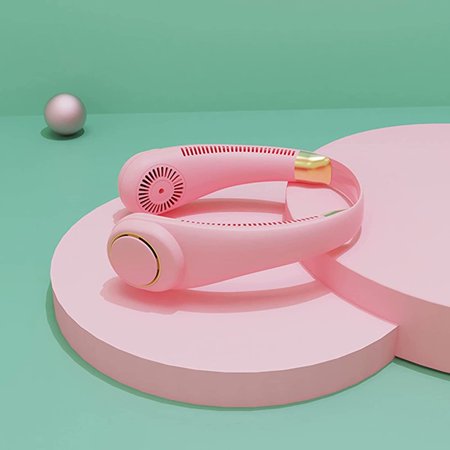 Portable Neck Fan, Personal Mini USB Bladeless Neck Fans, 3 Speeds ...