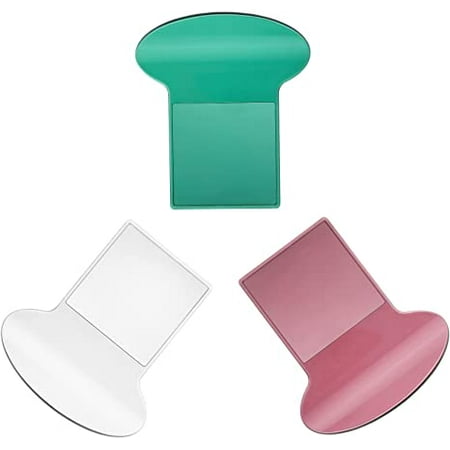 FanShow 3 Pieces Toilet Seat Lifter, Sticky Toilet Lid Raise Lifter ...