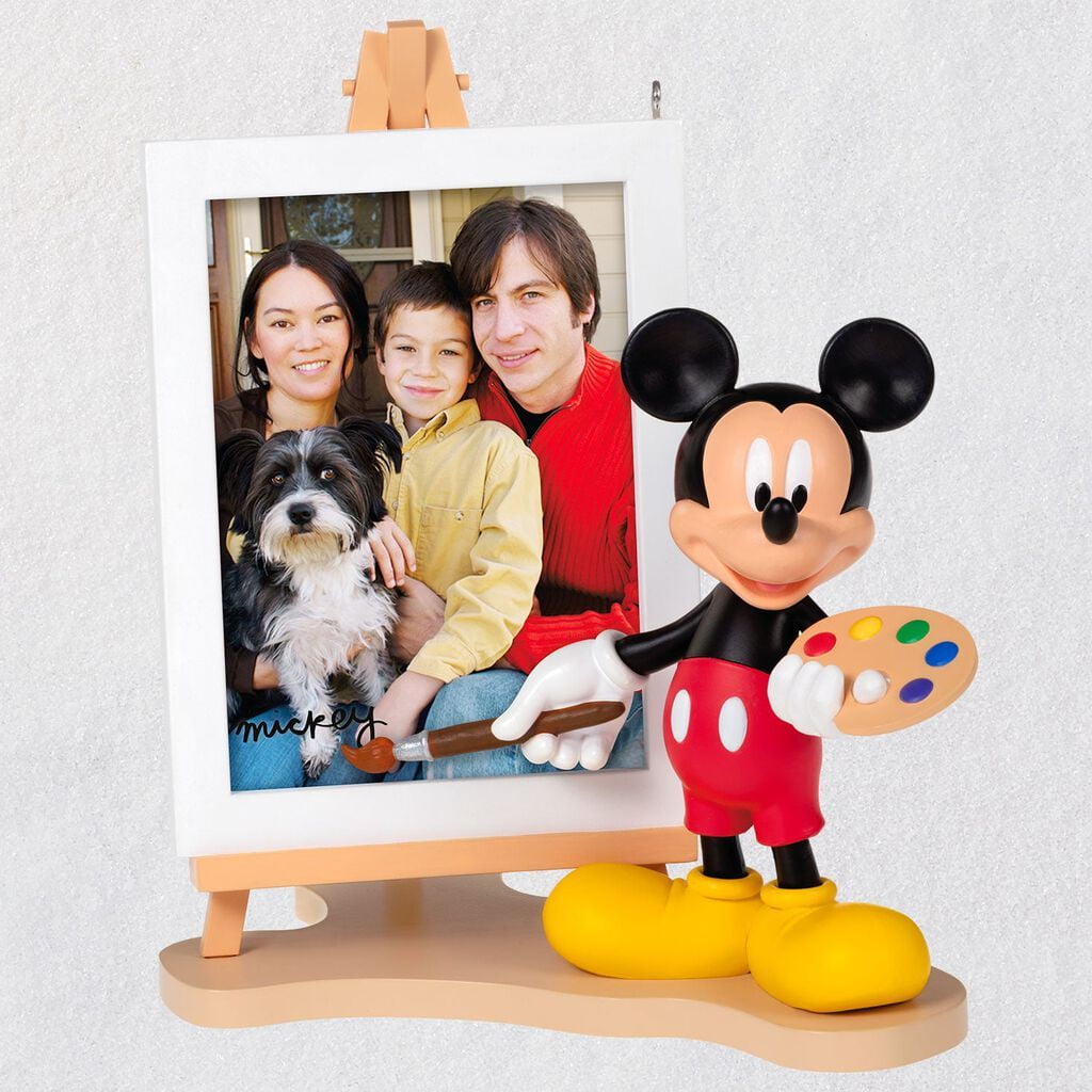 Hallmark Disney Mickey Mouse Picture Perfect Photo Frame Ornament New ...