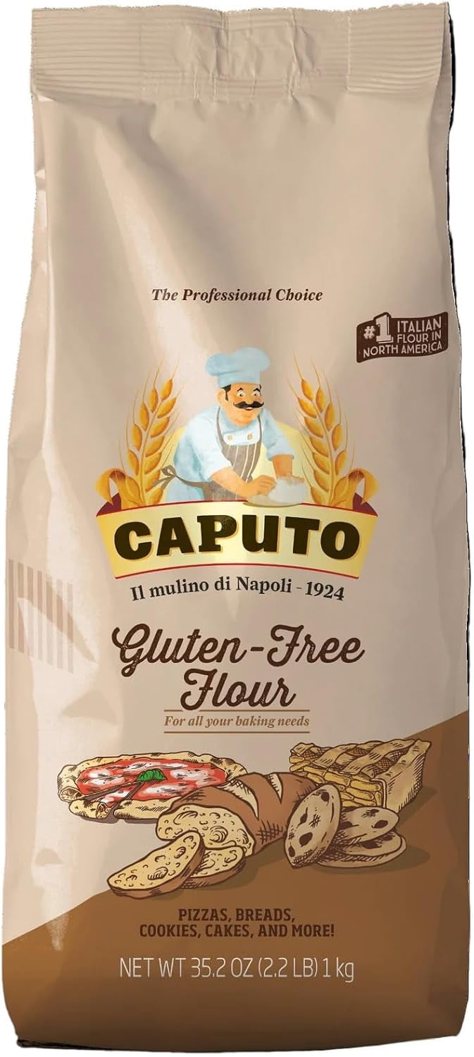 Caputo Italian Gluten-Free Flour, 1 kg – All Natural, Non GMO, Italian ...