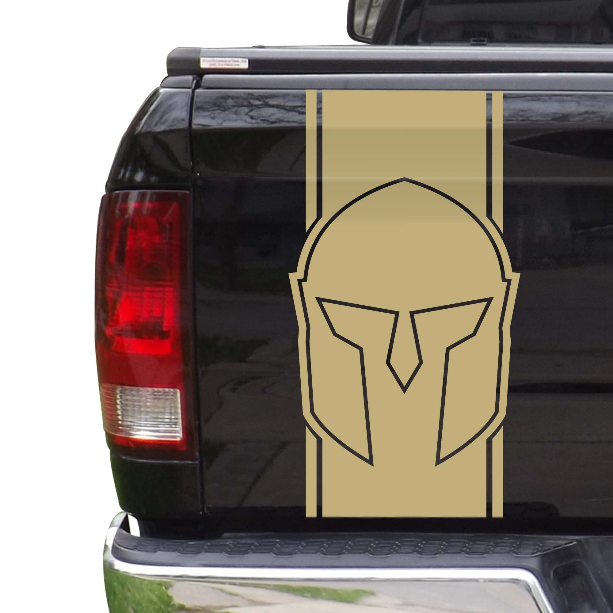 Spartan Helmet Decal Gladiator Sticker Truck Tailgate Vinyl Decal ...
