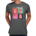 Coca-Cola Share A Coke Color Pop Box Up Vintage Men's T Shirt (Charcoal ...