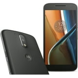 Motorola Moto G4 16GB Unlocked Smartphone, Black - Walmart.com