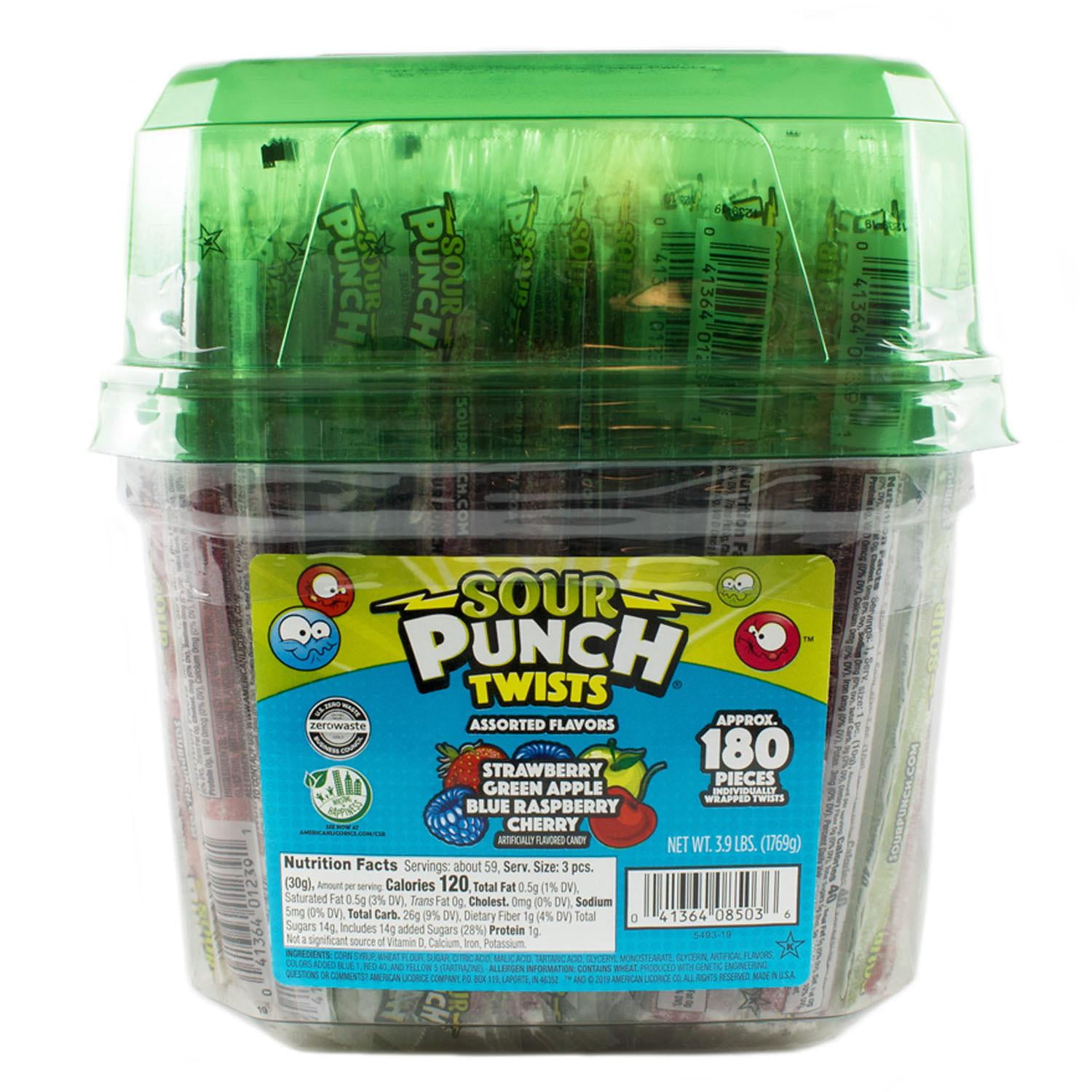 Sour Punch Twists 62.4oz - Walmart.com