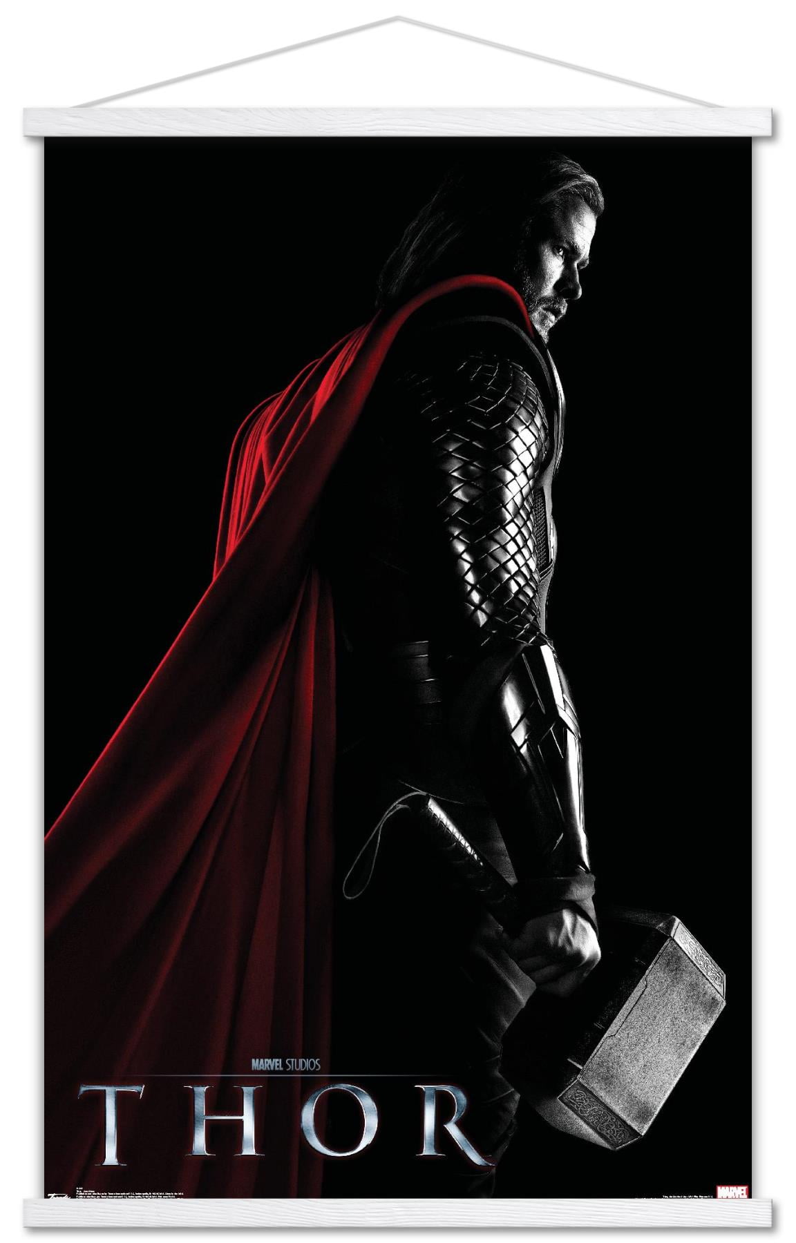 Marvel Cinematic Universe - Thor - One Sheet Wall Poster with Wooden ...