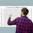 Honmine Holiday Word Search Poster, Christmas Themed Interactive Wall ...