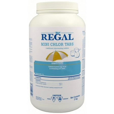 Regal Mini Chlor Tabs Stabilized Chlorinating Tablets 2kg - Walmart.ca