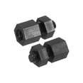 Uxcell M3 Nylon Hex Standoff Screws Nuts, 1Set/200Pack PCB Male Female ...