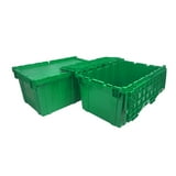 UBMOVE Storage Crates, 27"x17"x12", Plastic, Green, 2 Count - Walmart.com