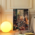 Affixzi Cozy Vinyl Records Art Print - Retro Music Lover's Studio ...