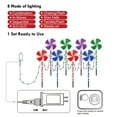 8PK 28inch 230LED 8 Modes Christmas Lollipop Pathway Light Outdoor ...