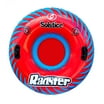 42" Orange and Black Inflatable Power Blaster Swimming Pool Inner Tube ...