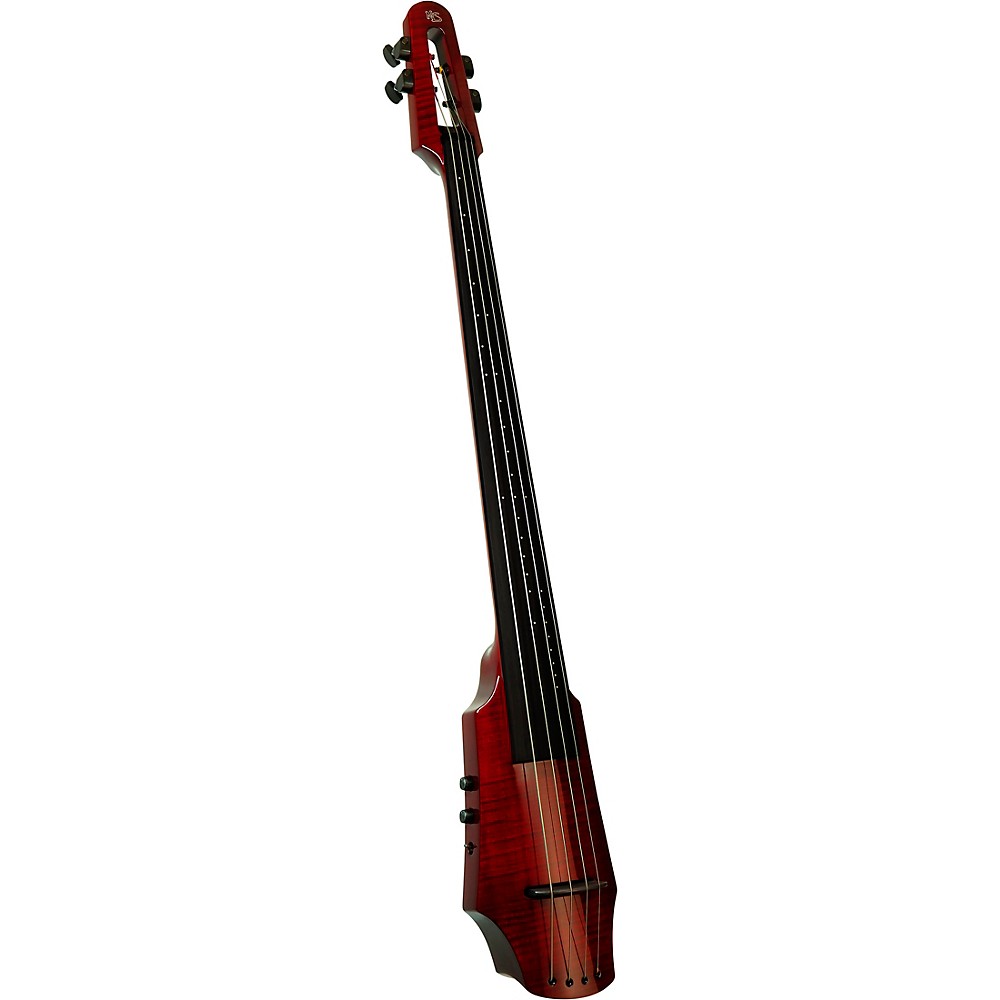 NS Design WAV4c Series 4-String Electric Cello 4/4 Transparent Red ...