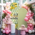 Green Lemons Arch Backdrop Cover, 7.2FT, Gnomes Summer Fruit Flower ...