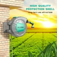 AUOSHI Automatic Retracting Garden Hose Reel with 10-Function Nozzle 1/ ...