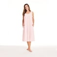 LA CERA Women's Long Cotton Nightgown, Summer Nightgowns for Women ...