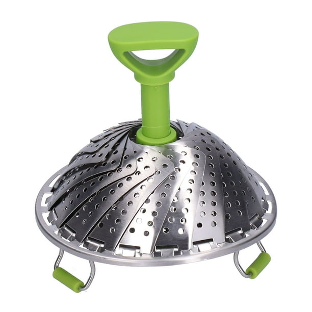 Vegetable Drain Rack,Steamer Stainless Steel Vegetable Folding Steamer ...