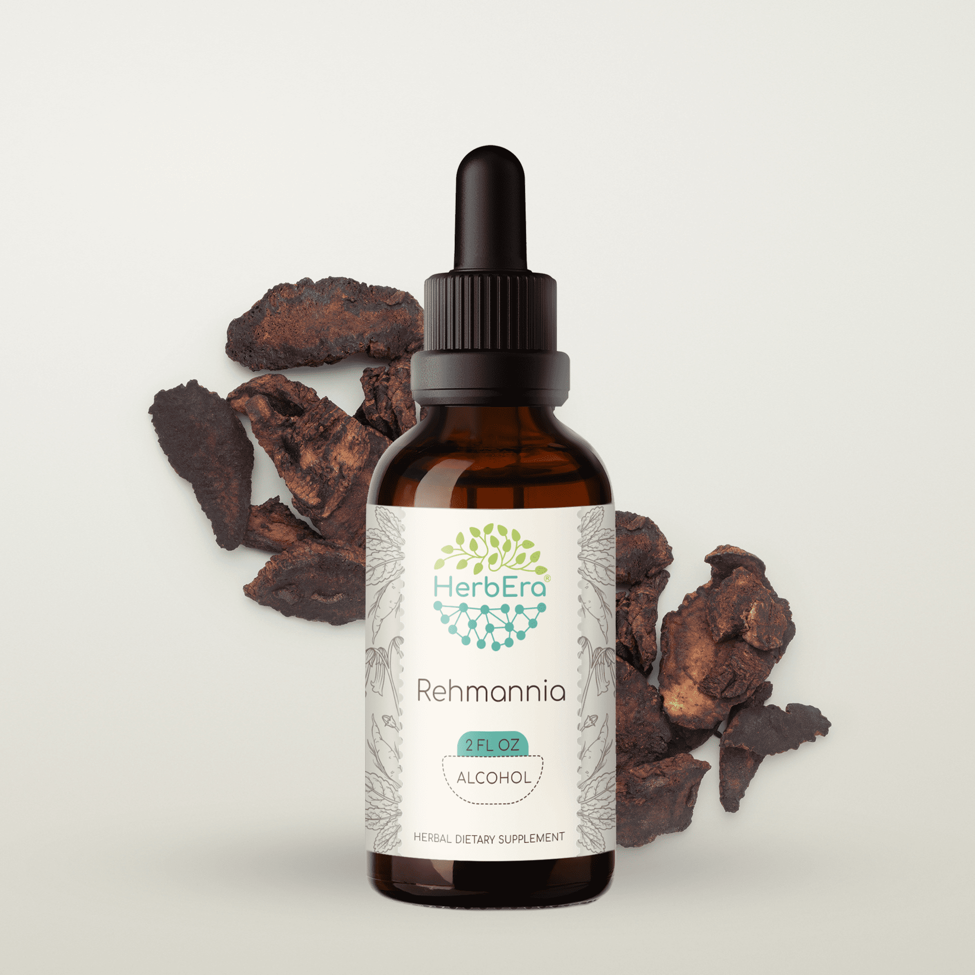 Rehmannia Alcohol Herbal Extract Tincture, Super-Concentrated Organic ...