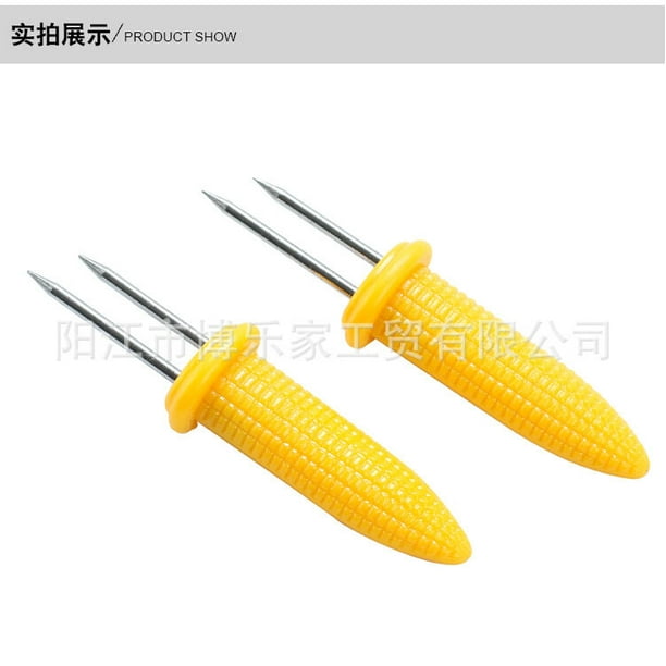 Small stainless steel corn needle creative barbecue fork Kitchen tools ...