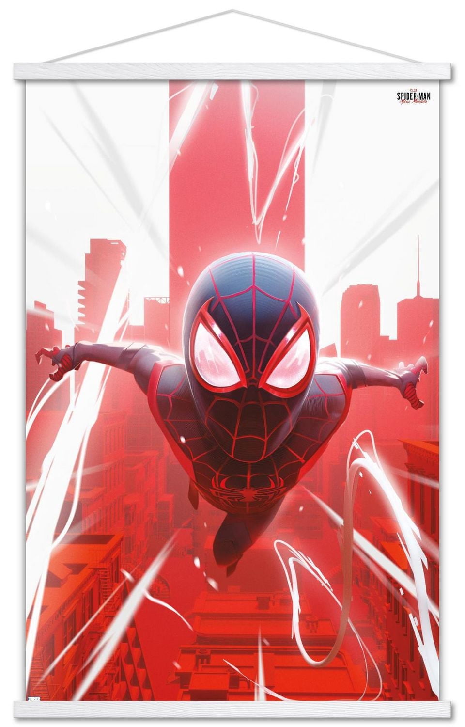Marvel's Spider-Man: Miles Morales - Falling Wall Poster, 22.375" x 34 ...