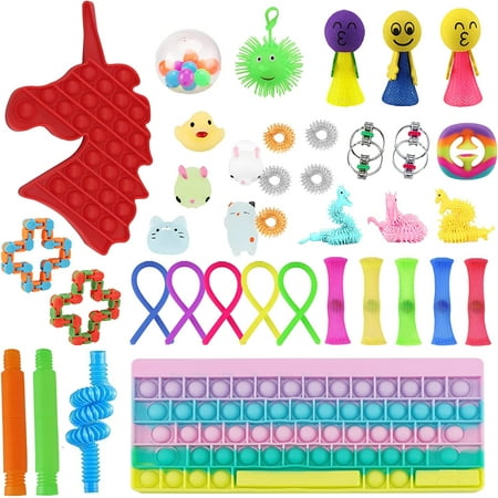 Fidget Toys Pack, Sensory Fidget Toy Set for Focus & Calm, Relieve ...