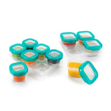 Baby Food Storage Set, 6 4oz BPA-free jars & lids - Walmart.com
