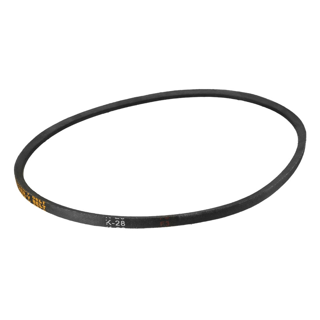 Unique Bargains K-28 V Belt  Machine Transmission  Rubber  Black Replacement Drive Belt 28