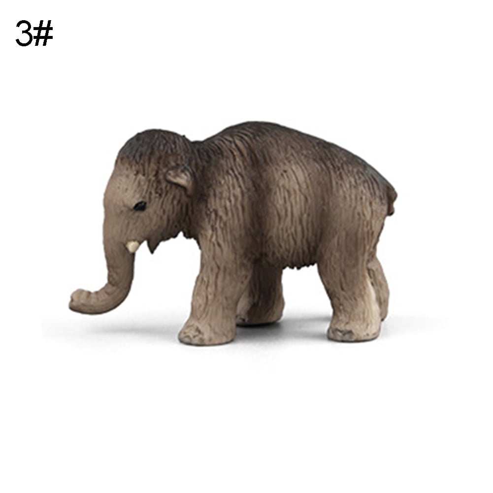 Skindy Simulation Mammoth Elephant PVC Model Figurine - Educational ...