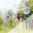 Fridja Giant Bubble Wands Kit, Summer Bubble Party Favors, Yard Games ...