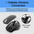 280 Silent Wireless Mouse - Ergonomic, Right-Handed Design 2.4GHz USB ...